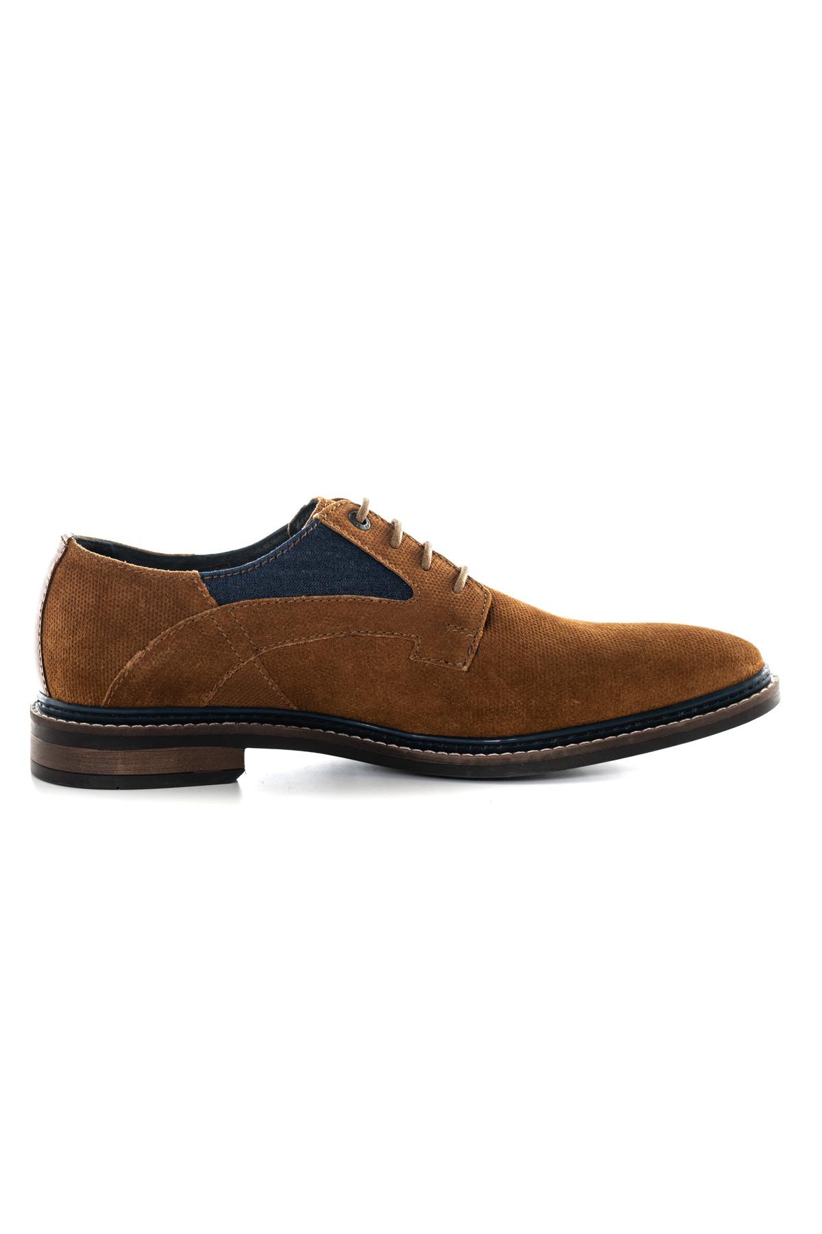 Chaussures à lacets homme redskins SOLIDE COGNAC MARINE - cuir-city.com