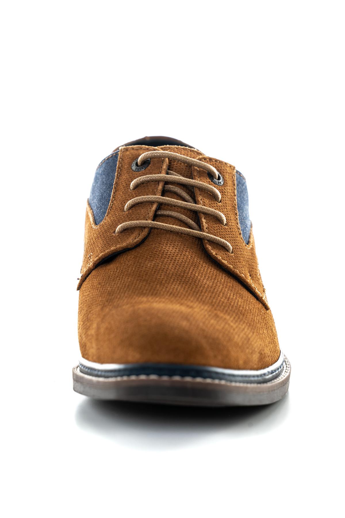 Chaussures à lacets homme redskins SOLIDE COGNAC MARINE - cuir-city.com