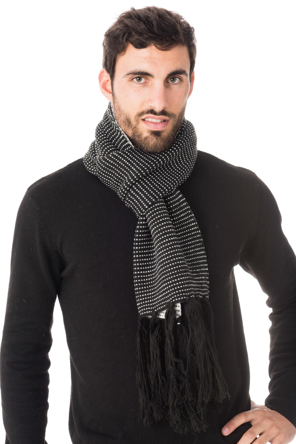 Echarpe homme kaporal NAOYA BLACK - cuir-city.com