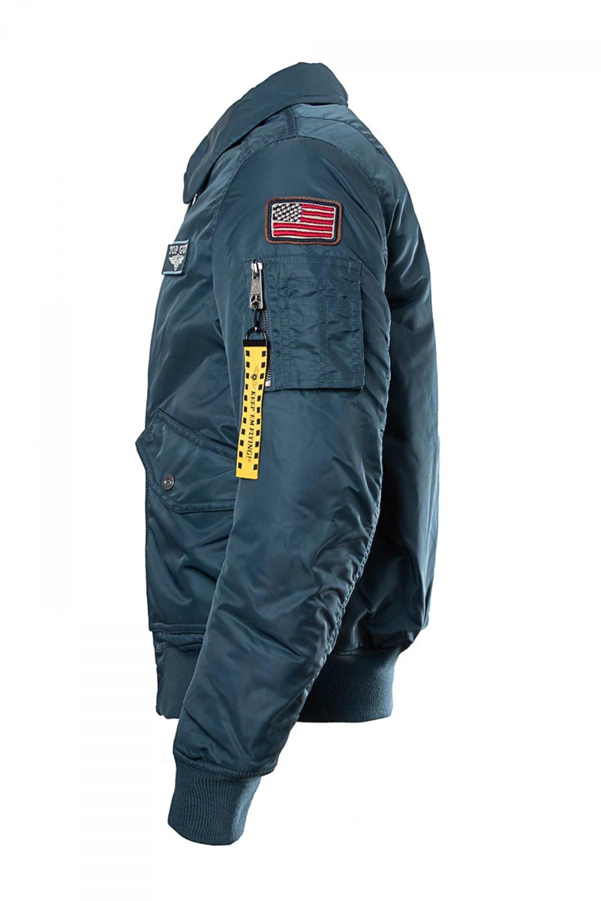 herren Jacke top gun TG-CWU45-BASIC NIGHT BLUE - leder-jack.de
