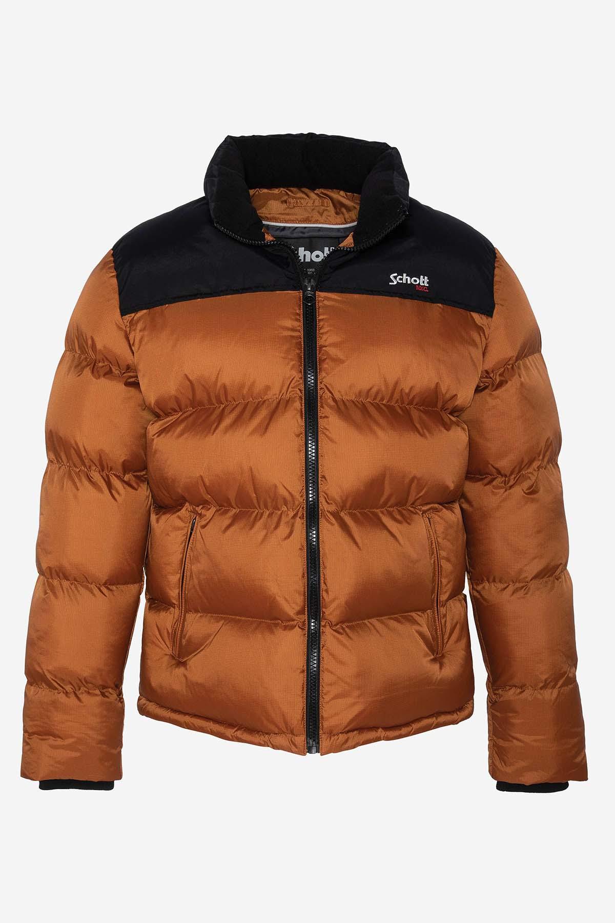 Blouson homme schott UTAH RUST - cuir-city.com