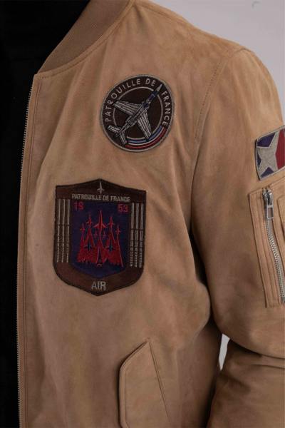 Veste Daim Homme, Blouson cuir velours & Nubuck - CuirCity